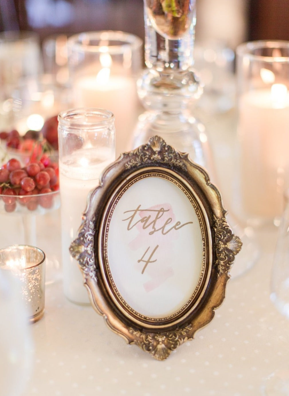 Handmade Paper Custom Handwritten Wedding Calligraphy Table Number ...